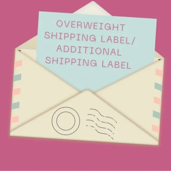 Hand Crafted | Other | Overweight Shipping Label | Poshmark
